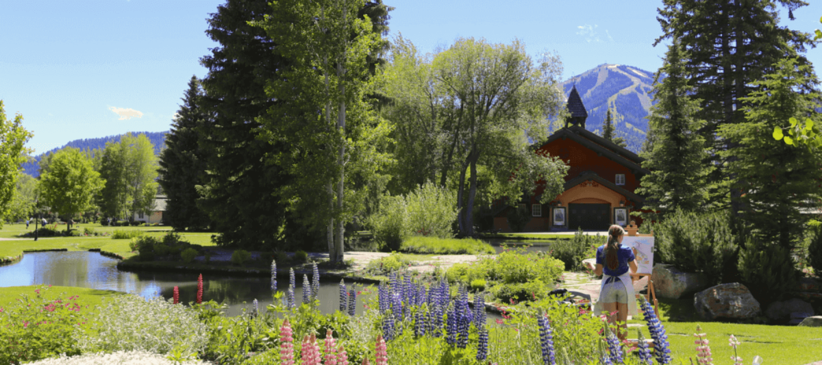 See Sun Valley Idaho in the Spring